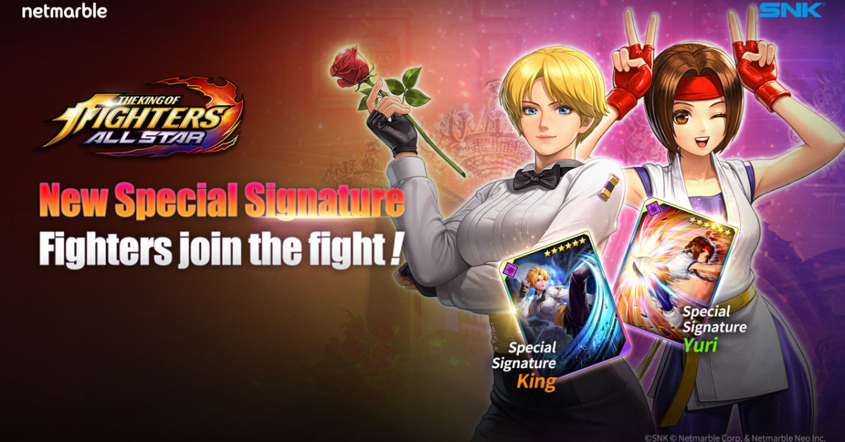 Two New Signature Fighters Come To The King Of Fighters AllStar