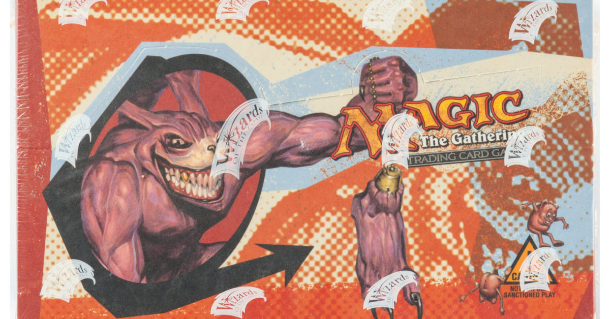 Magic: The Gathering Unhinged Booster Box For Auction At Heritage