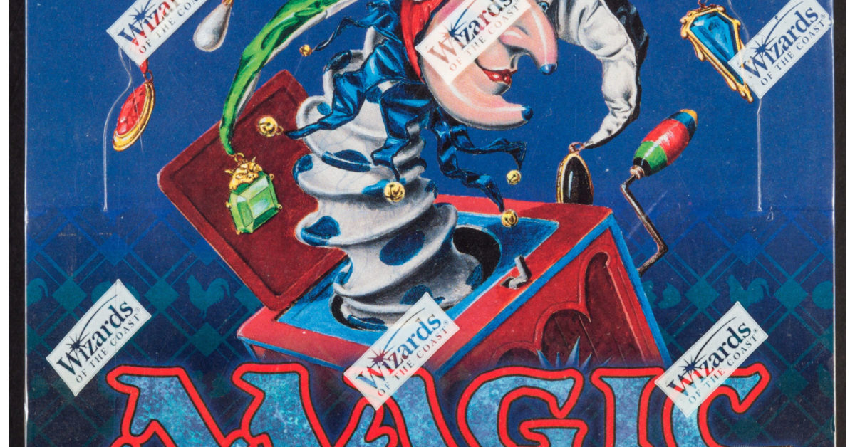 Magic: the Gathering Unglued Booster Box Auctioning At Heritage