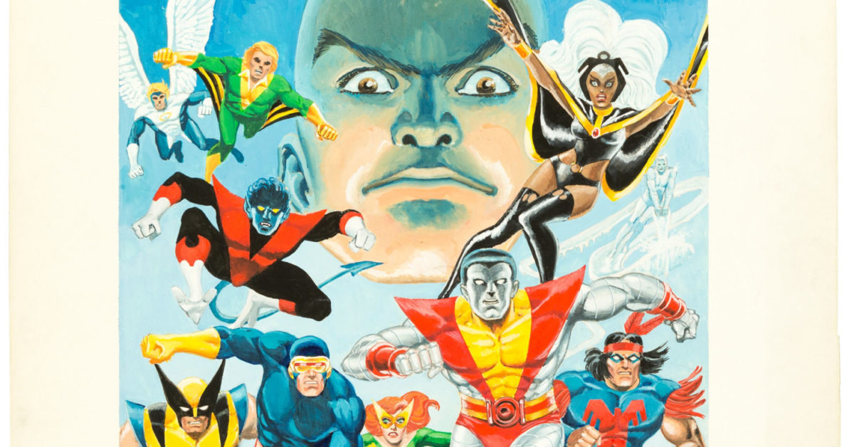 Dave Cockrum's First X-Men TPB Painted Cover Artwork Up For Sale