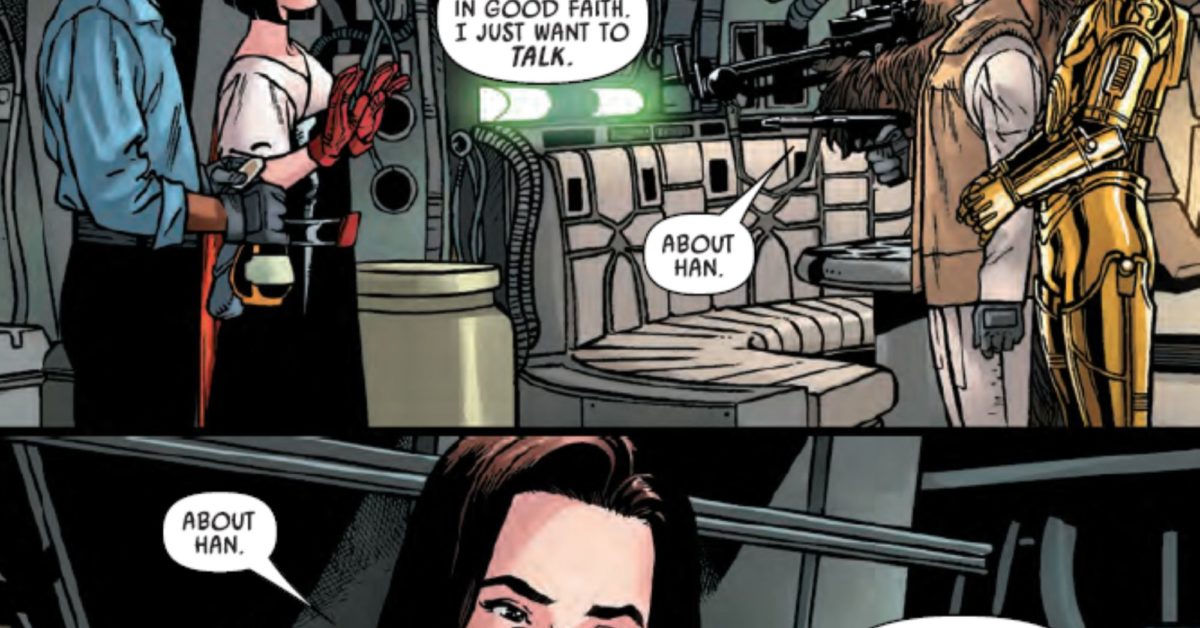 Lady Qi'Ra Meets Princess Leia In Today's Star Wars #18 (Spoilers)