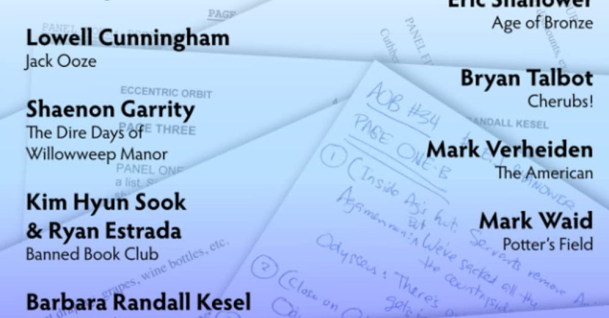 A Page Three Collection of Comic Scripts, Mark Waid to Bryan Talbot