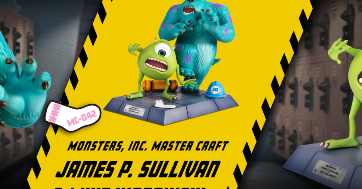 Monsters Inc. Gets 3000 Piece Master Craft Statue from Beast Kingdom