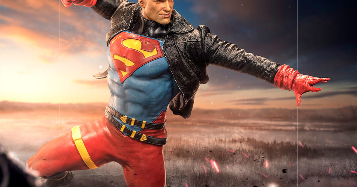 Superboy Leaps Into Action with New Iron Studios DC Comics Statue