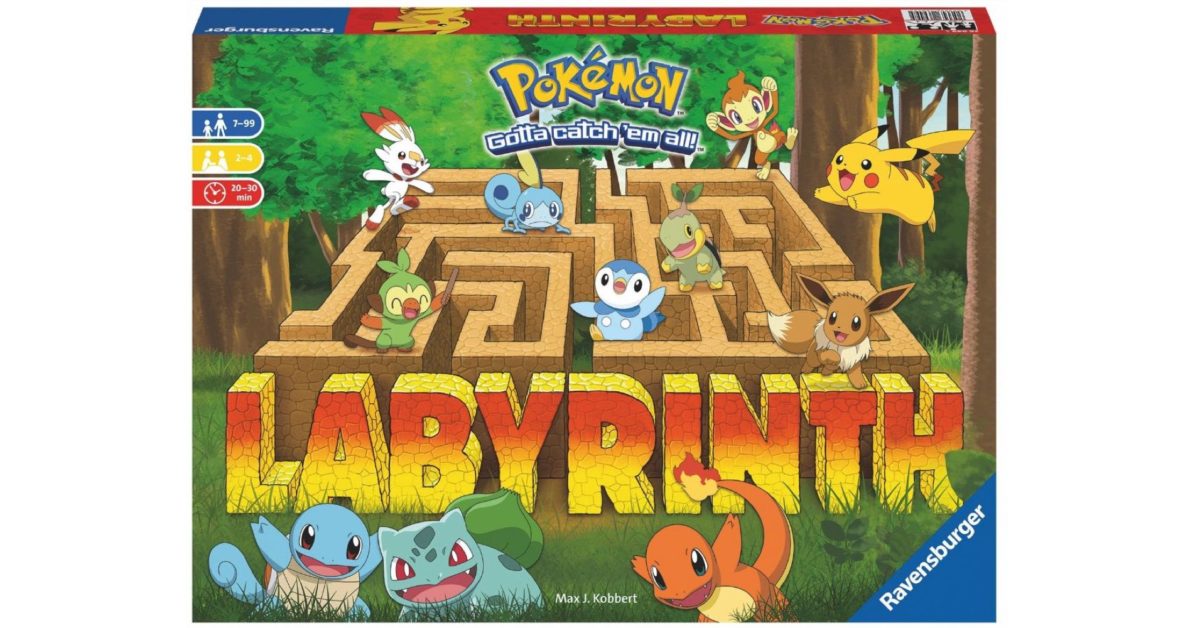 Pokémon Labyrinth Board Game Hits Shelves From Ravensburger