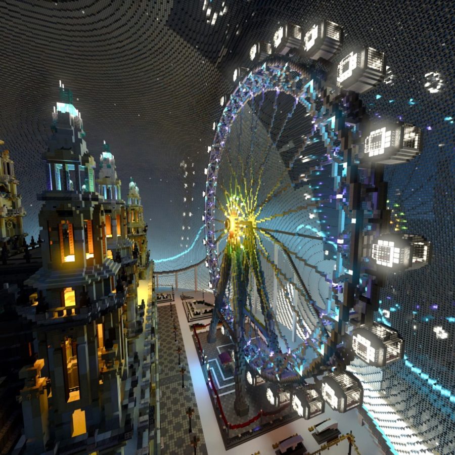 Rides To Build In Minecraft Universal Back To The Future Ride/ Area