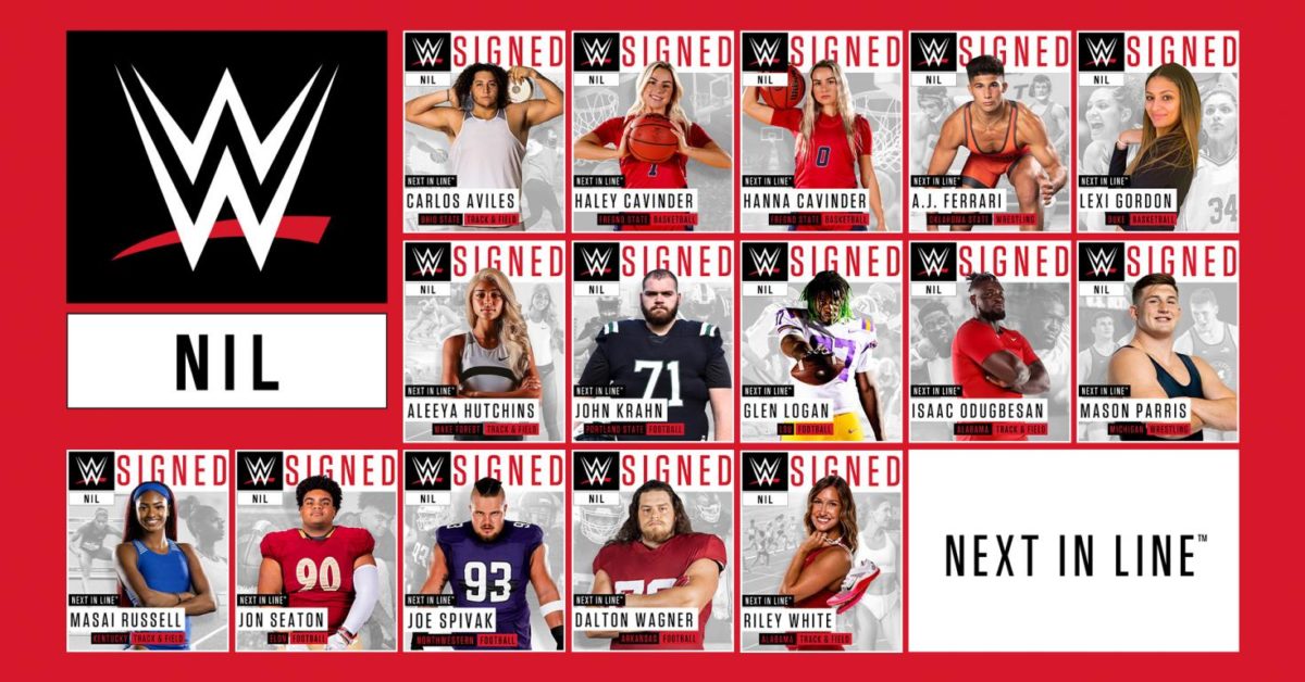WWE Announces First Class of Lucky College Athletes in NIL Program