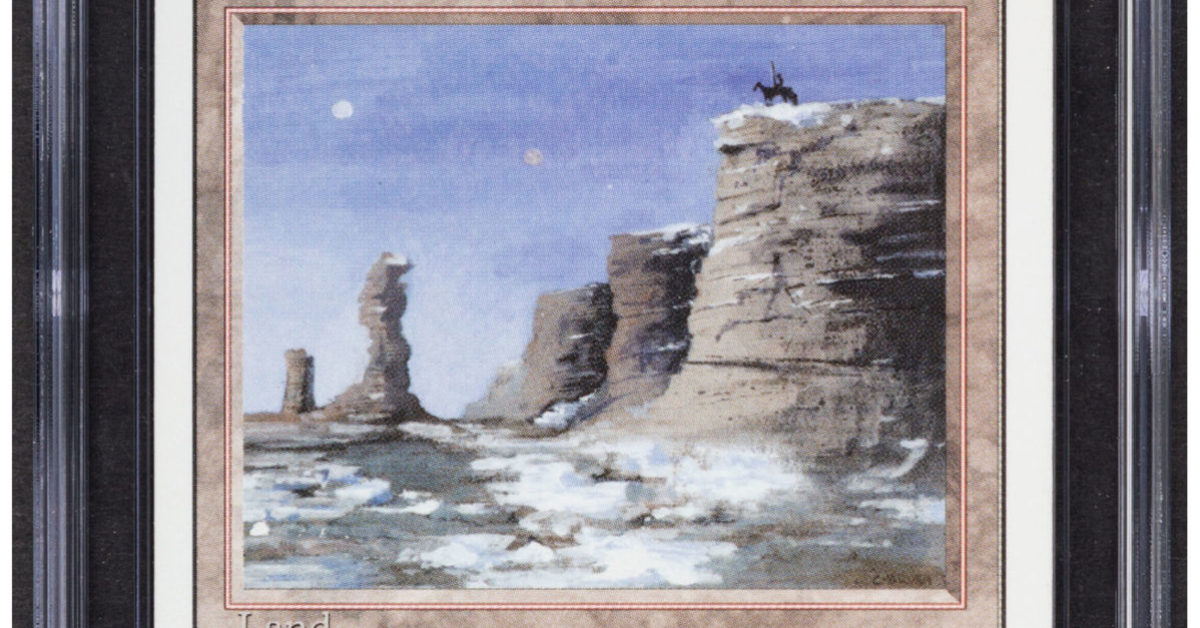 Magic: The Gathering Revised Plateau Up For Auction At Heritage