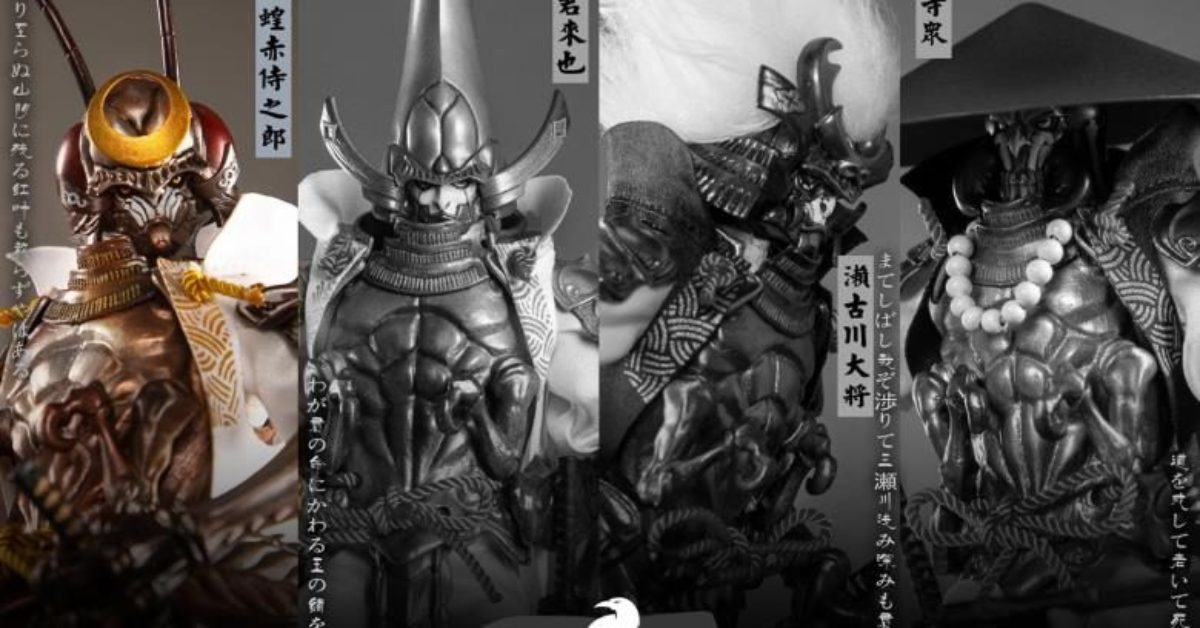 It’s Time to Bug Out as Samurai Beetle Series 2 Arrives from Crowtoys