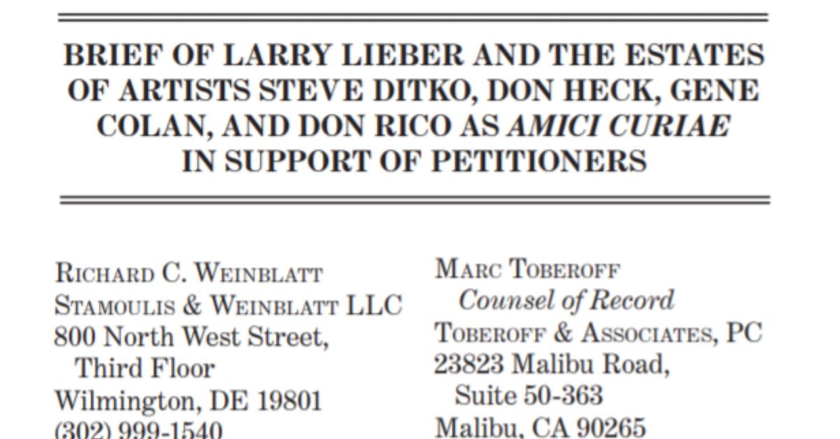 Stan Lee's Brother & Marvel Creator Estates File With Supreme Court