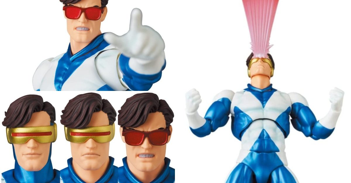 Medicom Debuts New Marvel Comics X-Factor Cyclops MAFEX Figure