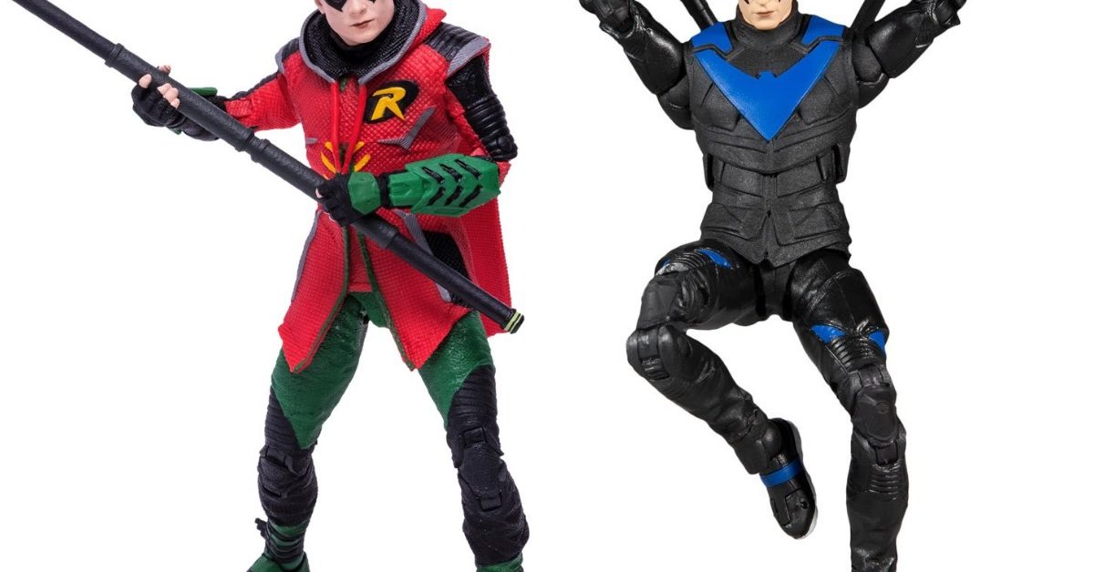 Gotham Knights Nightwing and Robin Figures Arrive from McFarlane Toys