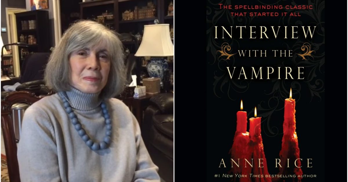 Interview with the Vampire Author Anne Rice Passes Away, Age 80