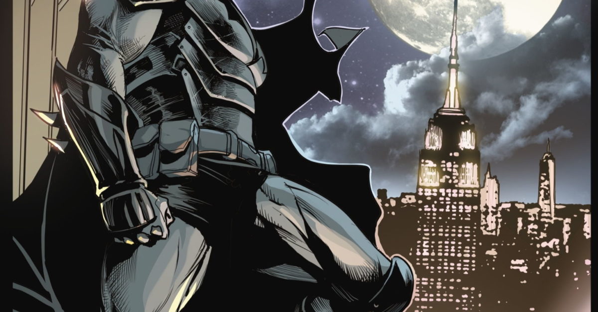 The Face Of The New Batman Of New York From DC Comics