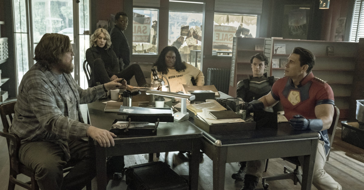 Peacemaker Wasn't Done With List of Names Economos Could've Framed