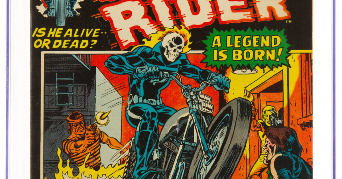 Ghost Rider's First Appearance Continues To Climb, On Auction Today
