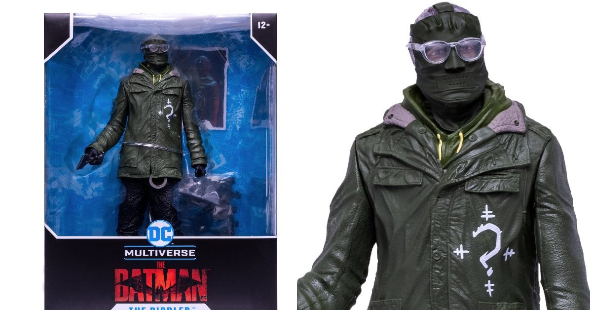 The Batman The Riddler Getting New 12” Statue from McFarlane Toys