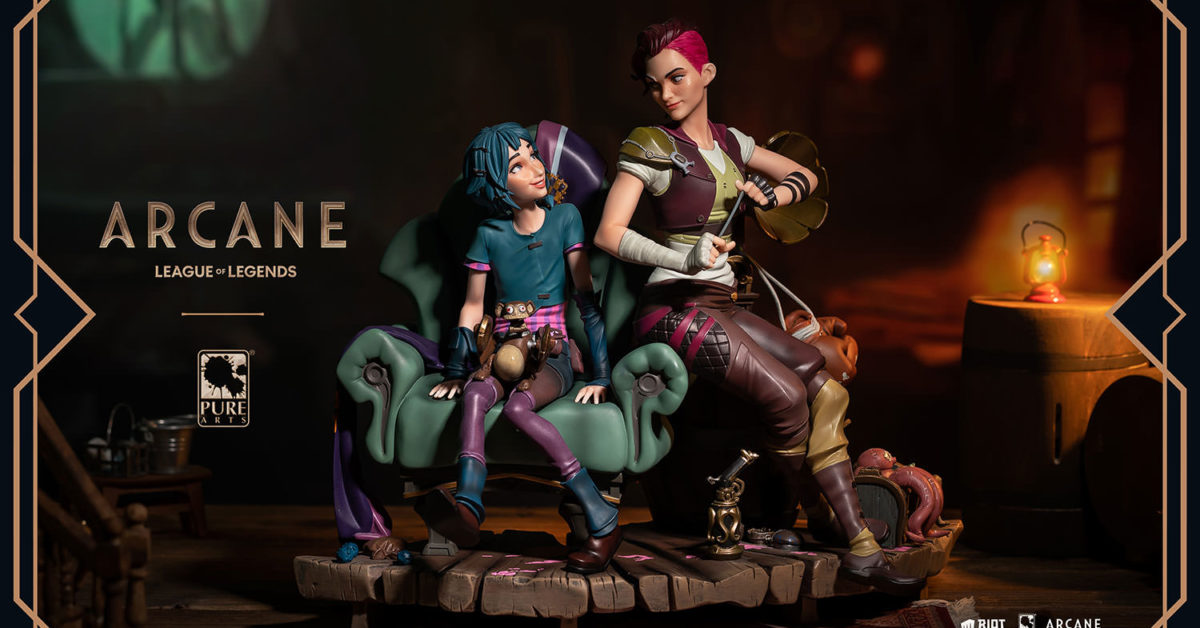 PureArts Debuts Limited Edition League of Legends Arcane Statue