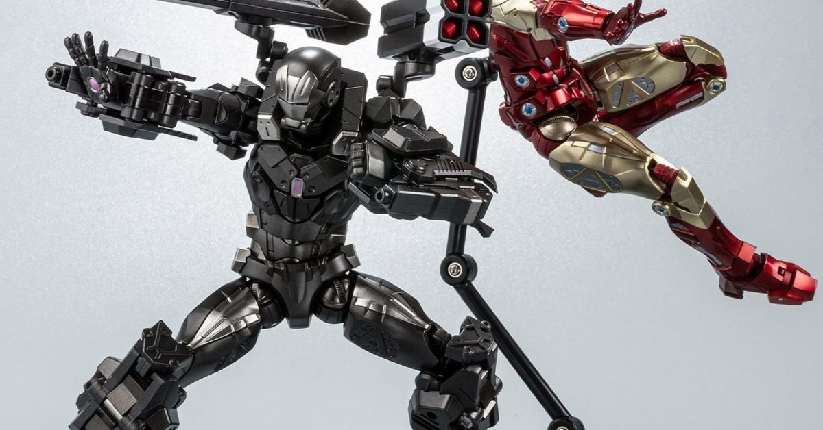 War Machine Brings The Heat with New Marvel Fighting Armor Figure