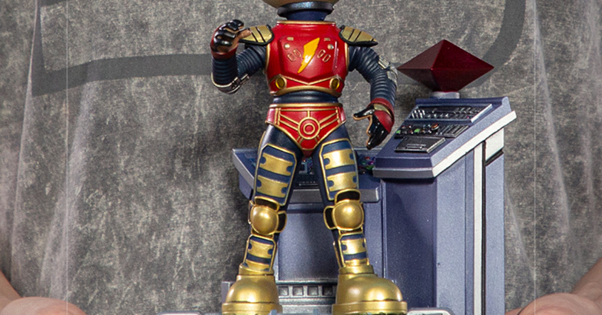 Power Rangers Alpha 5 Arrives with New Iron Studios Statue