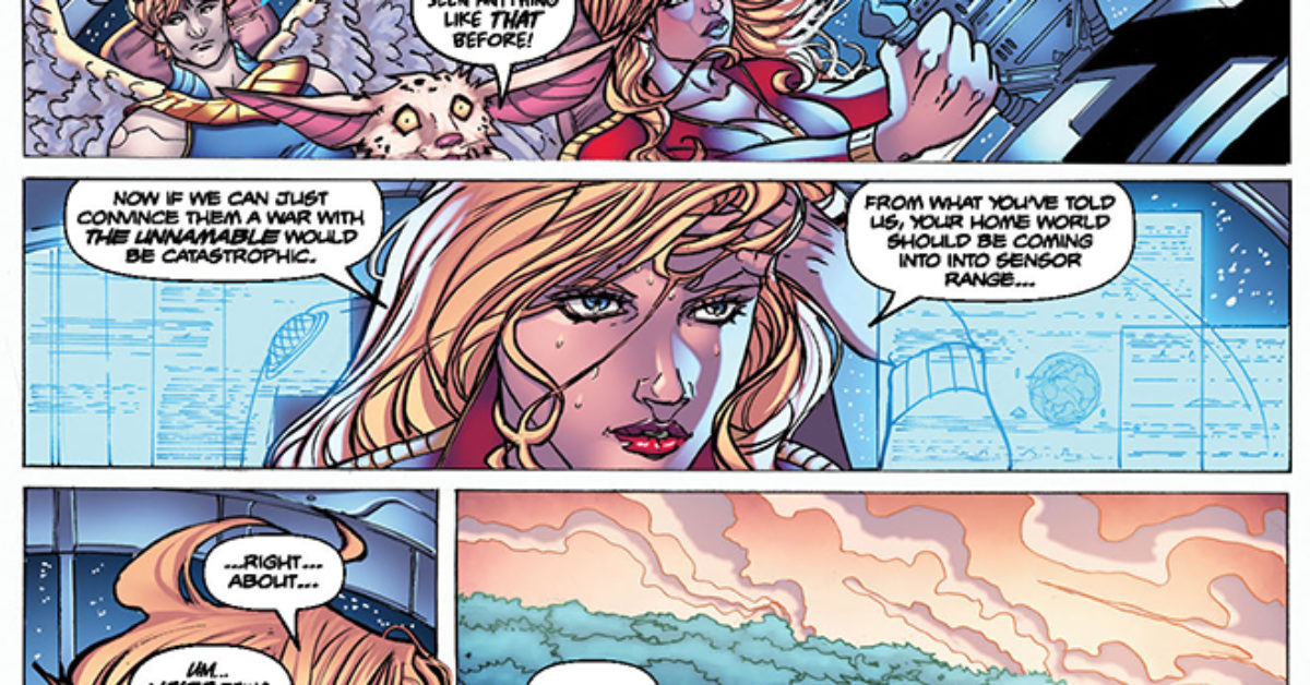 Barbarella: The Center Cannot Hold #1 Preview: Quarantine Barbarella: The Center Cannot Hold #1 Preview: Quarantine