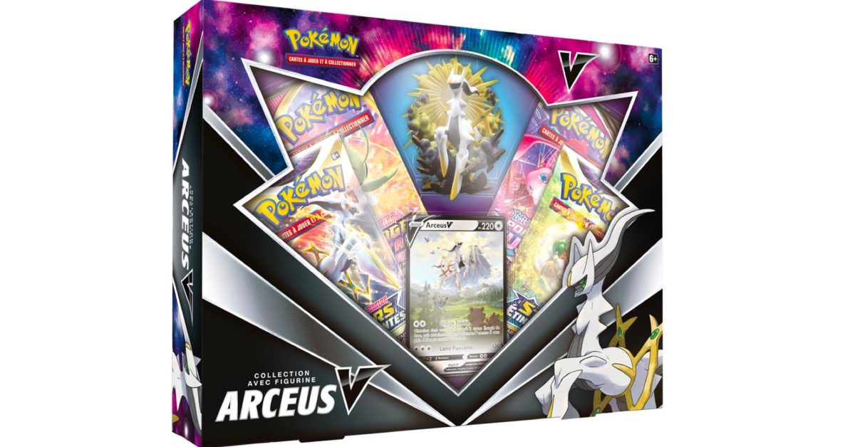 Pokémon TCG To Release Arceus V Figure Collection With Special Promo
