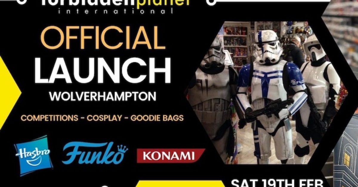 Forbidden Planet Opens New Store In Wolverhampton