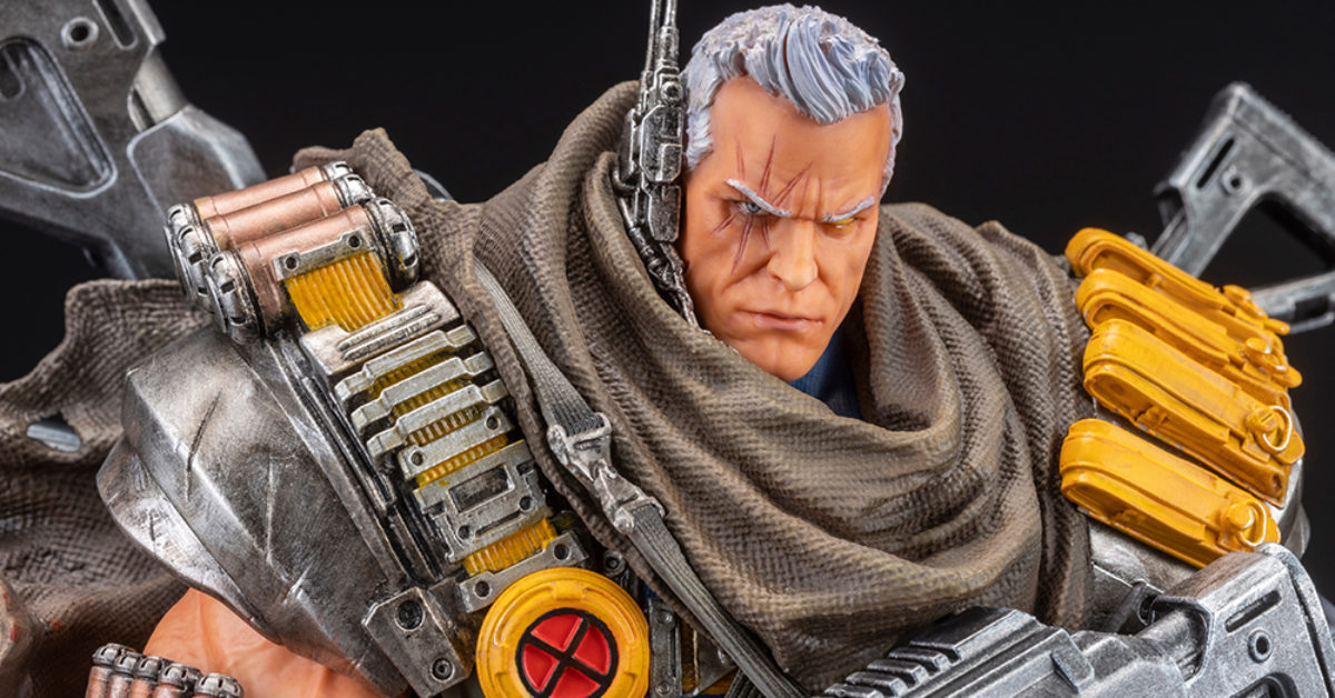 X-Men Cable Fine Art Statue Signature Series Arrives at Kotobukiya