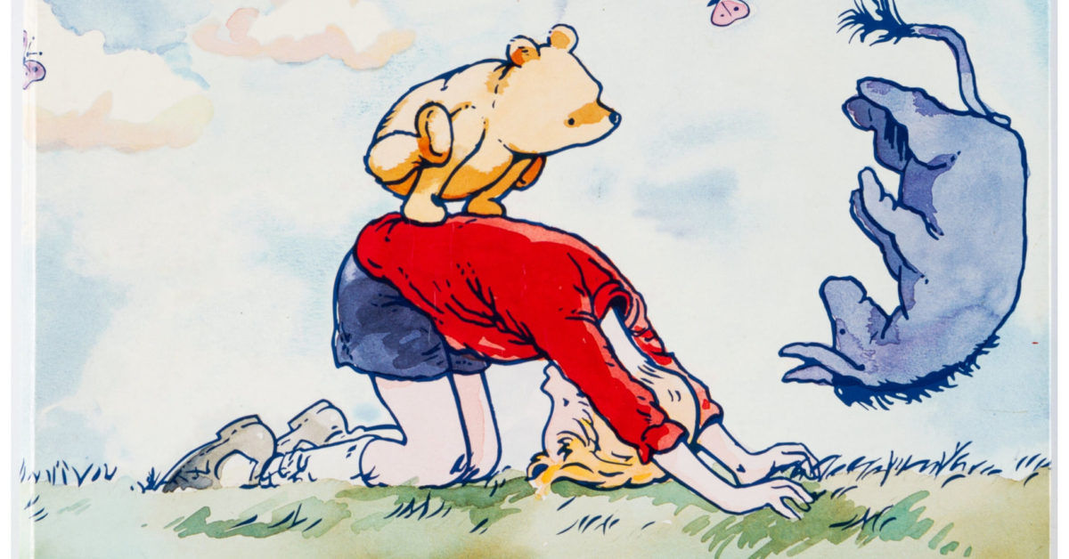 Nostalgic Winnie the Pooh Artwork Now Available At Auction