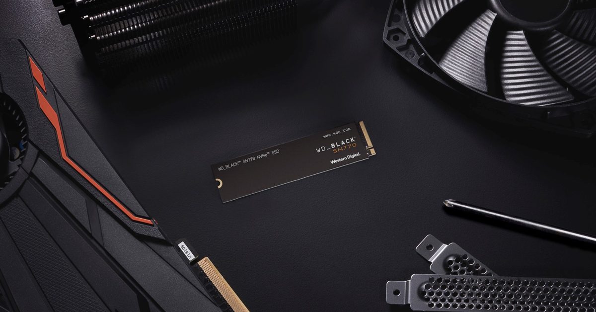 Western Digital Reveals New WD_BLACK SN770 NVMe SSD