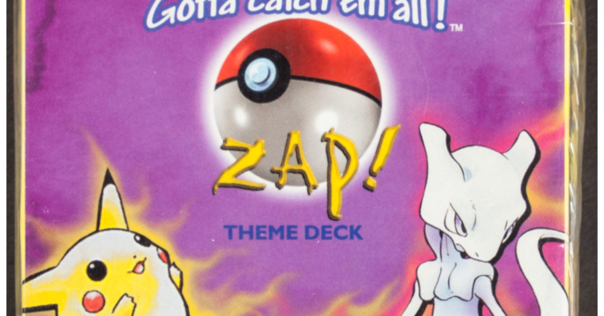 Pokémon TCG: Sealed Zap! Deck Up For Auction At Heritage Auctions