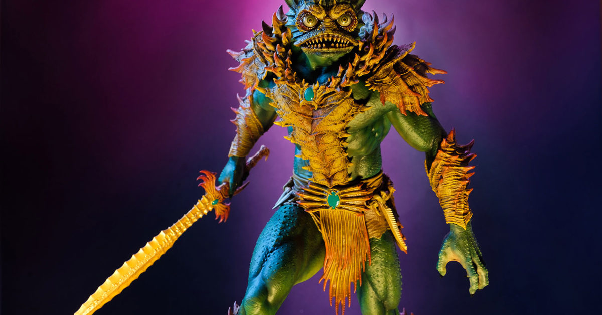 Tweeterhead Reveals Master of the Universe Mer-Man Maquette