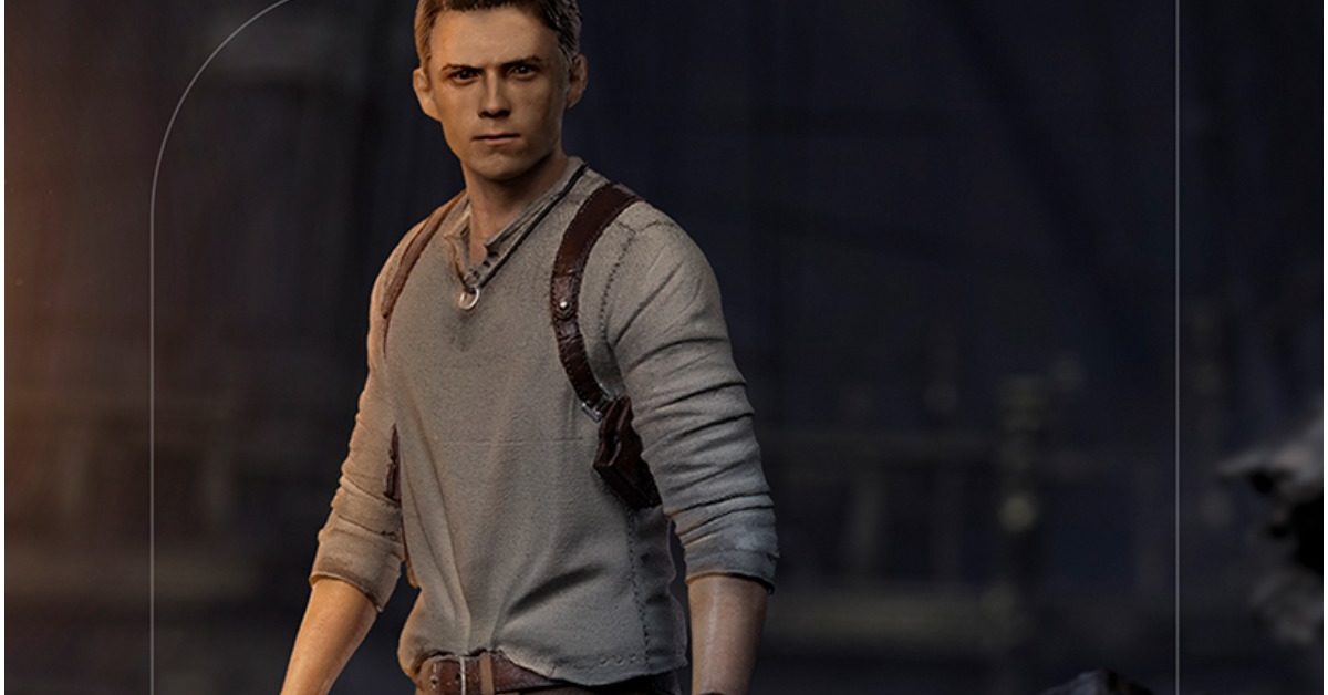 Uncharted Treasure Hunter Nathan Drake Explores Iron Studios