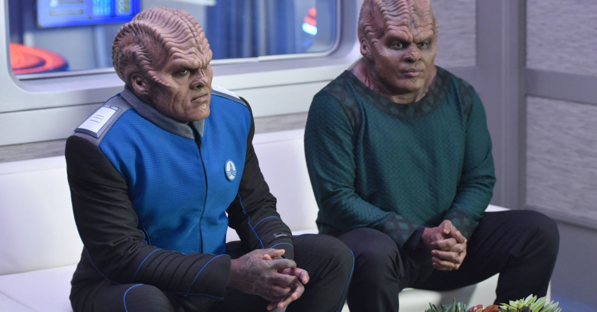 The Orville: Chad L Coleman on Klyden/Bortus, "Jaw-Dropping" Season 3