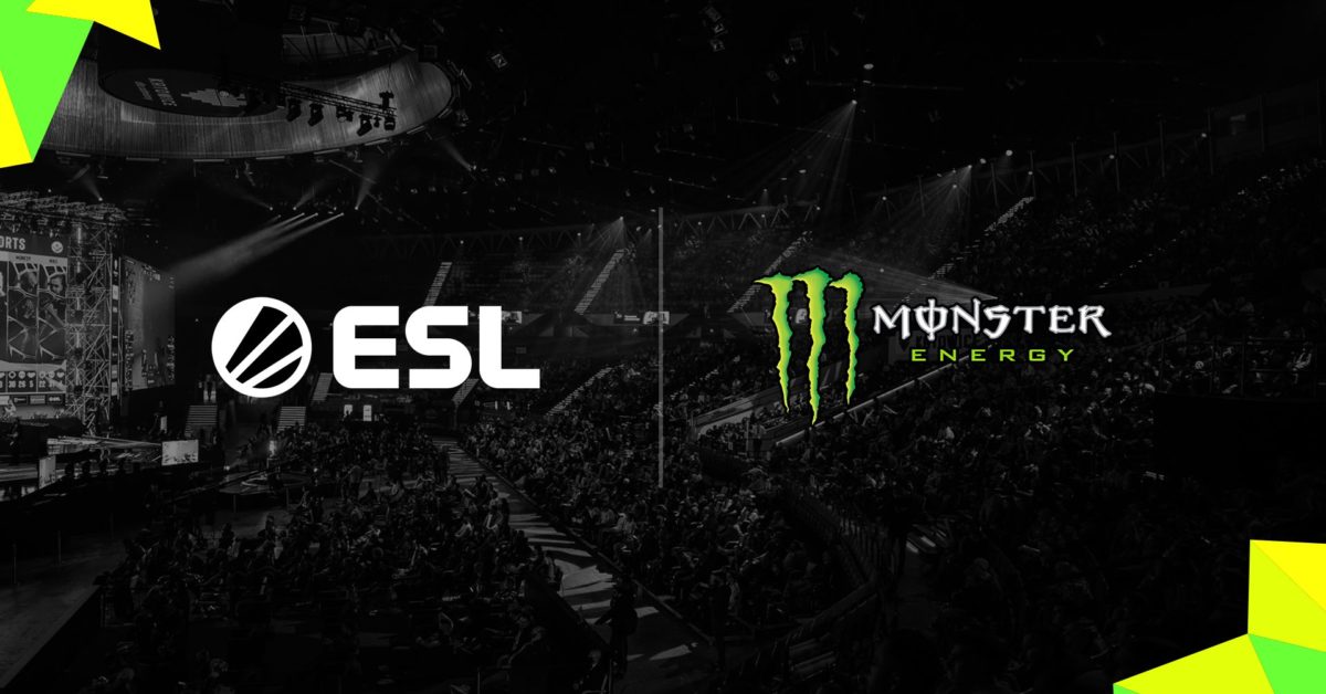 ESL Gaming Signs Multi-Year Global Deal With Monster Energy