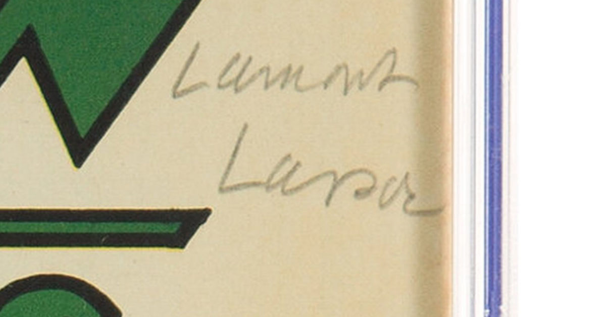 The History Behind Lamont Larson's Action Comics #16, Up for Auction