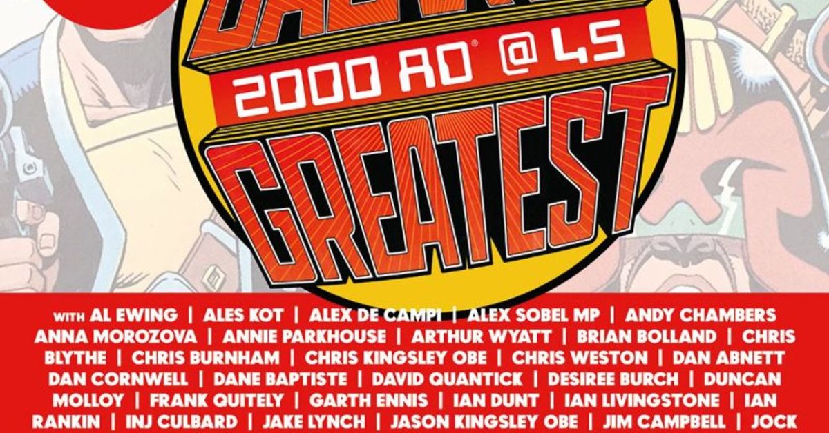 2000 AD 45th Anniversary: Massive Online Comic Con is this weekend