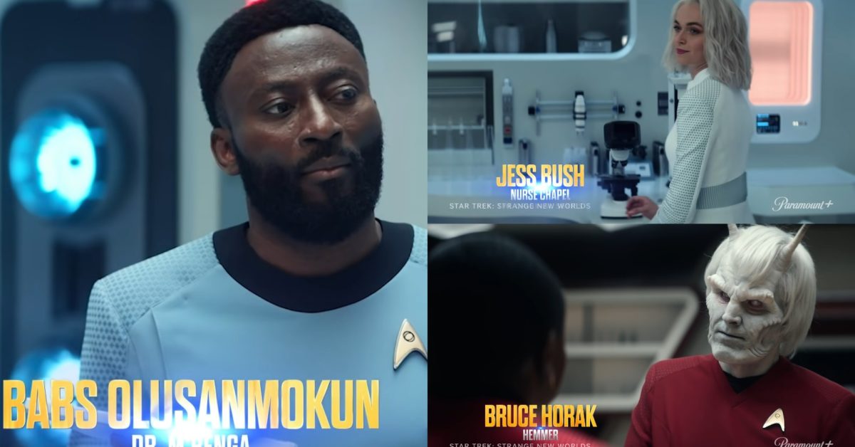 Star Trek: Strange New Worlds: Dr. M'Benga, Nurse Chapel & Hemmer