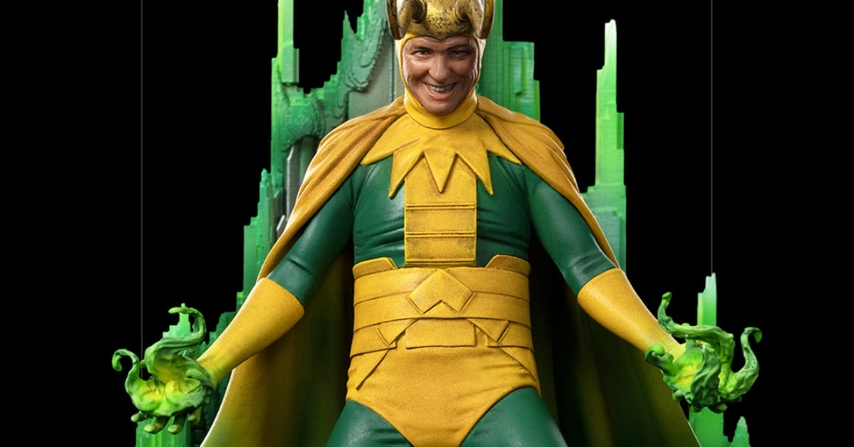 Classic Loki Shows His Glorious Purpose with New Iron Studio Statue