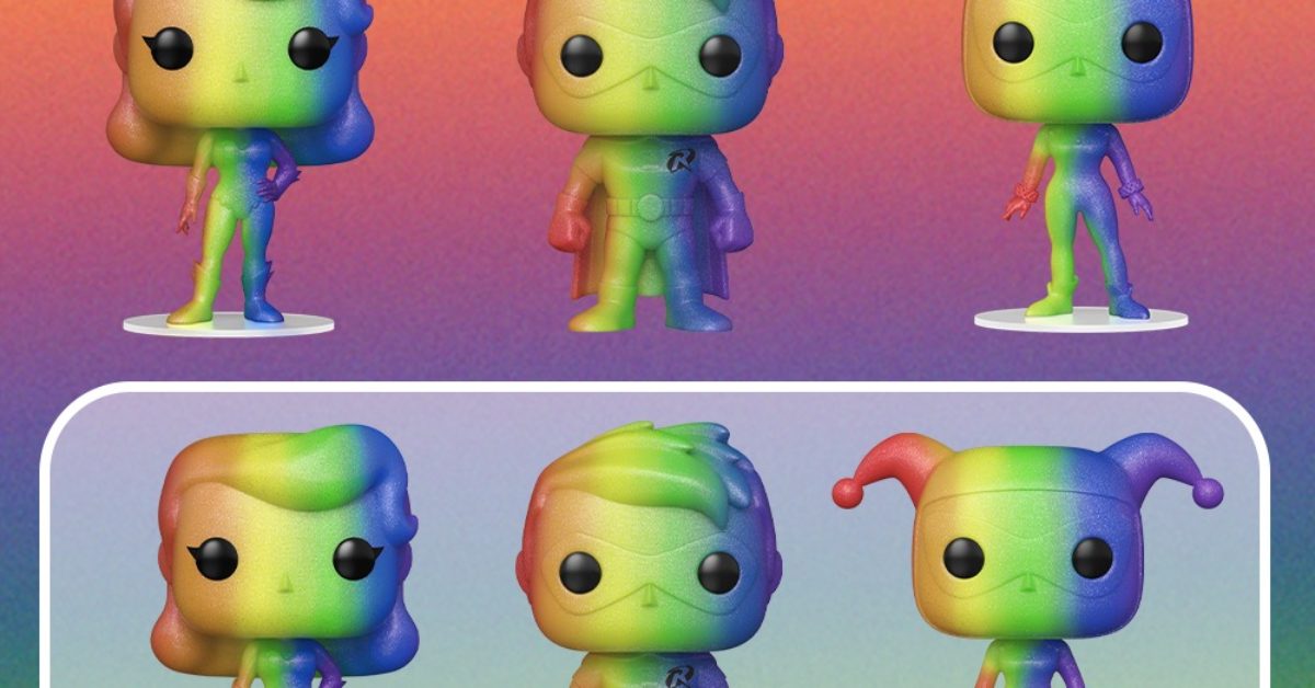 Funko Reveals New Pride Collection Pops Featuring DC Comics