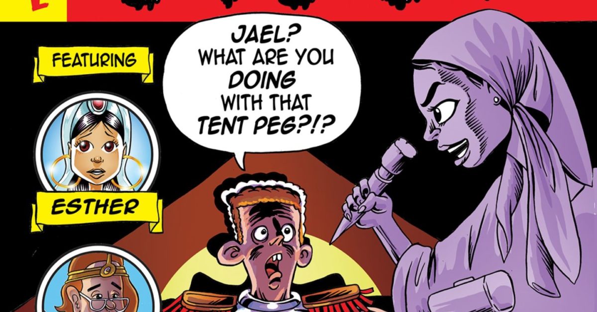 Kev F Sutherland Draws The Bible Like An EC Comic