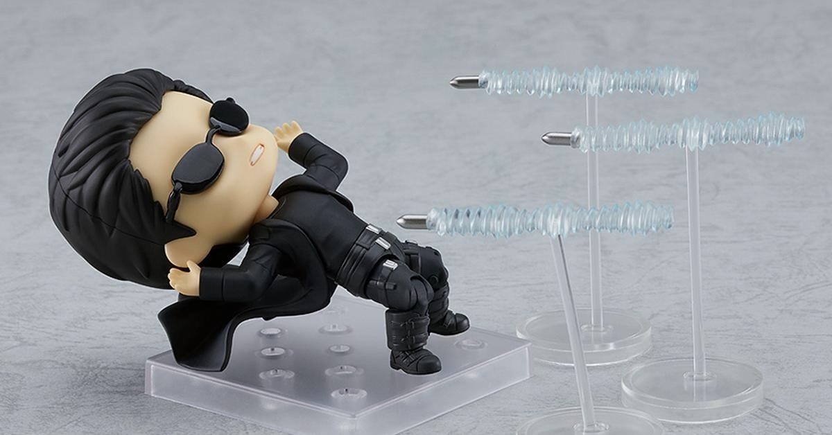 Good Smile Company Enters The Matrix with Neo and Mr. Smith Figures