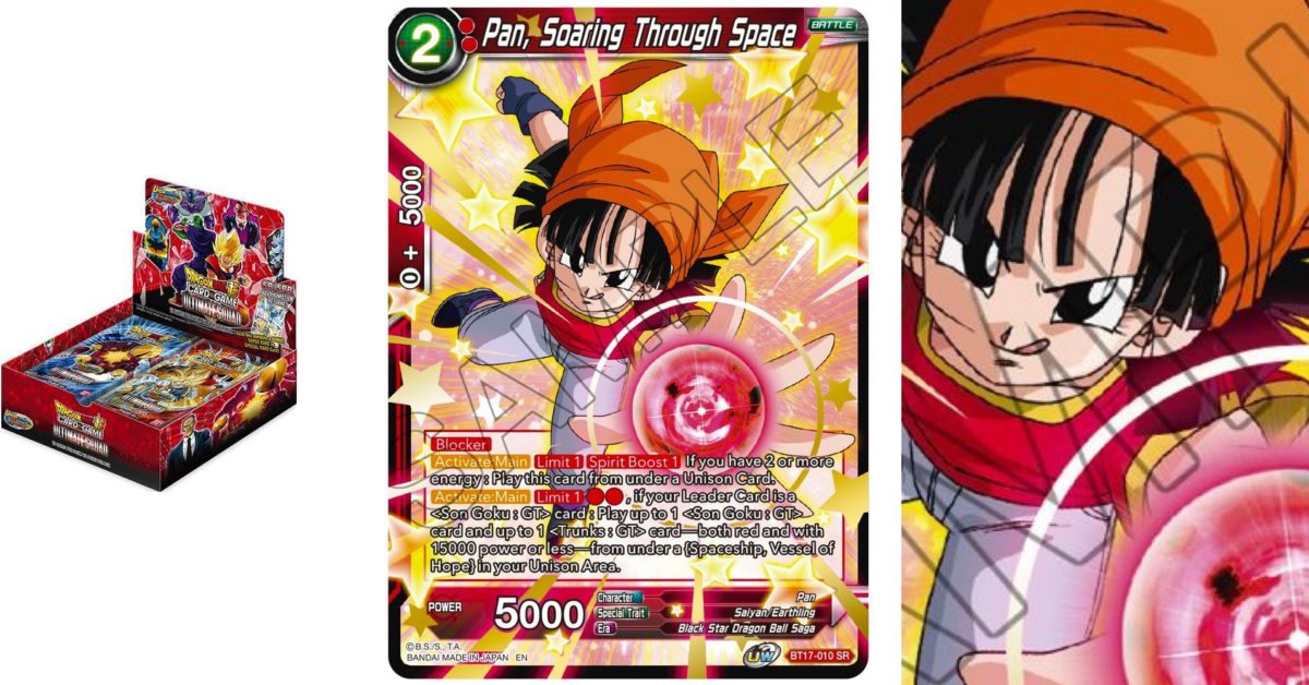 Dragon Ball Super Previews Ultimate Squad: Pan Super Rare