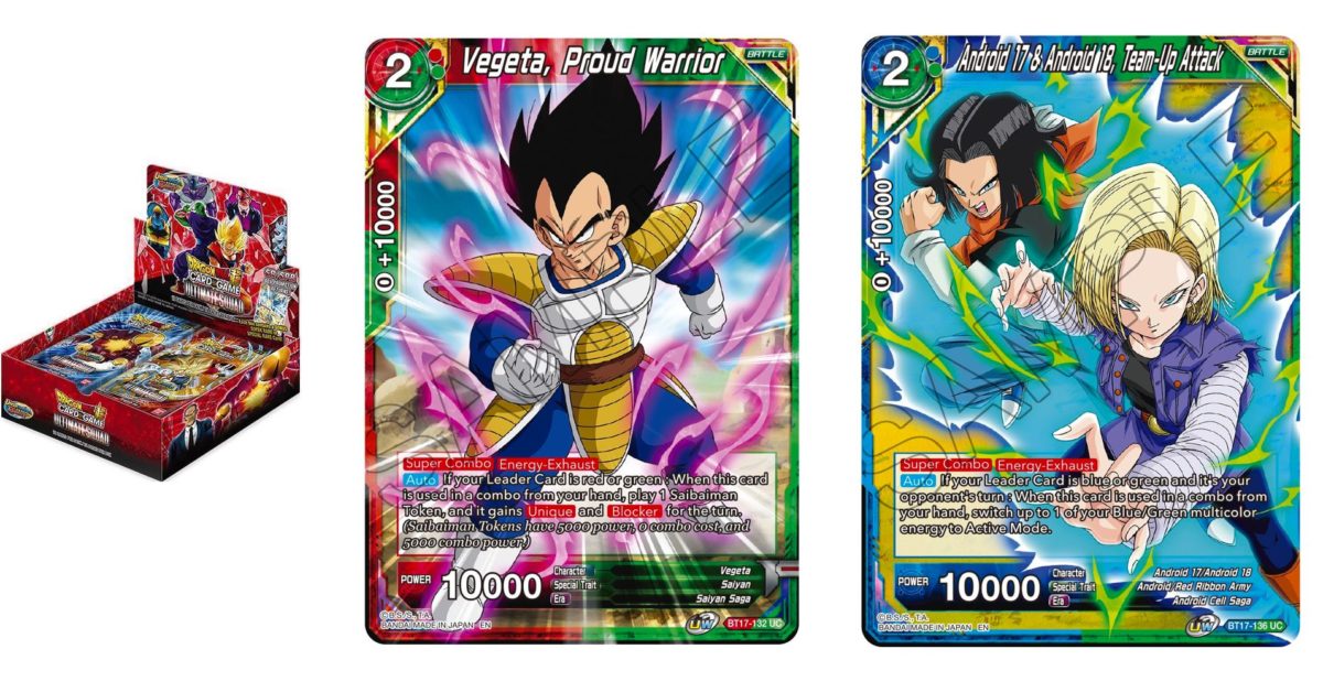 Dragon Ball Super Previews Ultimate Squad: Saiyan Saga Vegeta