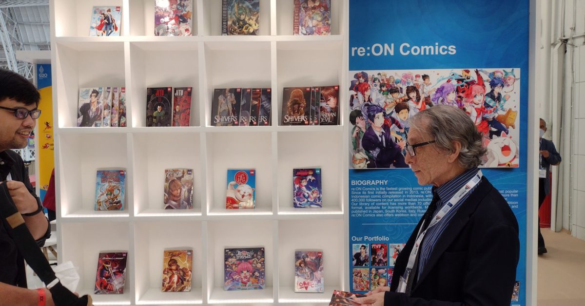 Finding Comic Books At London Book Fair 2022