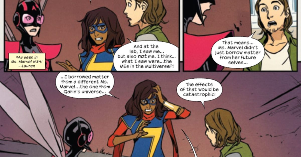 Ms Marvel - Kamala Khan or Kamala Kang? Beyond The Limit #5 Spoilers