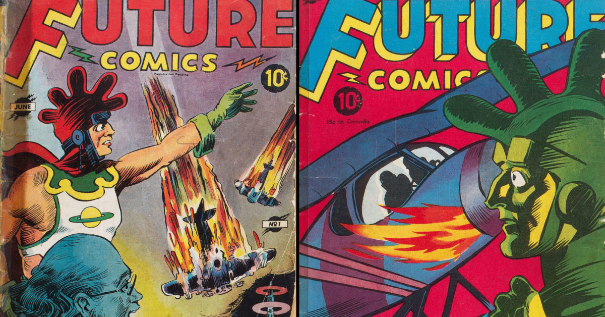 The Disney Dictator from Saturn in Future Comics, Up for Auction