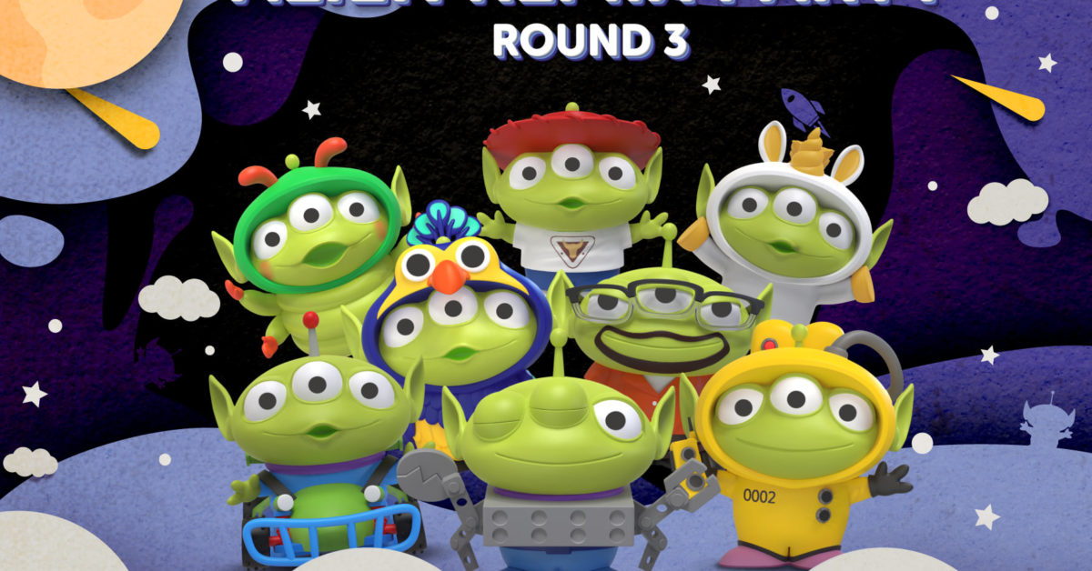 Pixar Alien Remix Party Round 3 Revealed by Beast Kingdom