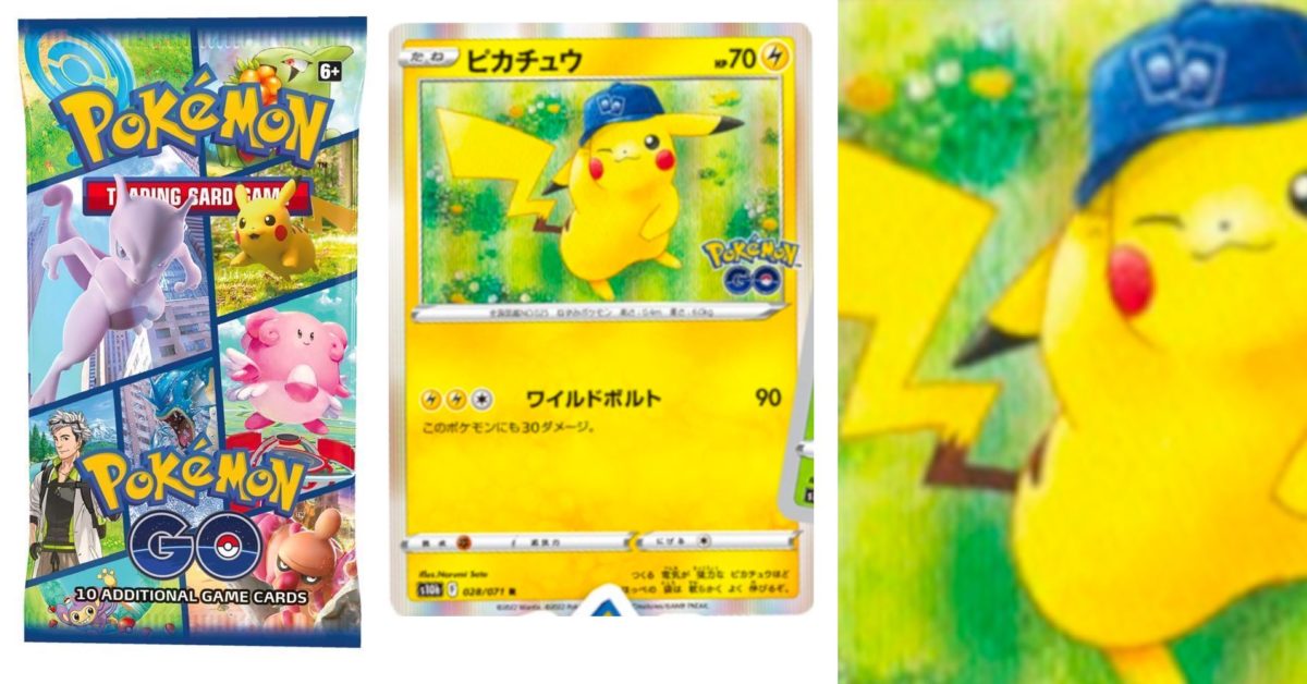 Pokémon TCG - Pokémon GO Set Preview: Trading Card Hat Pikachu!?