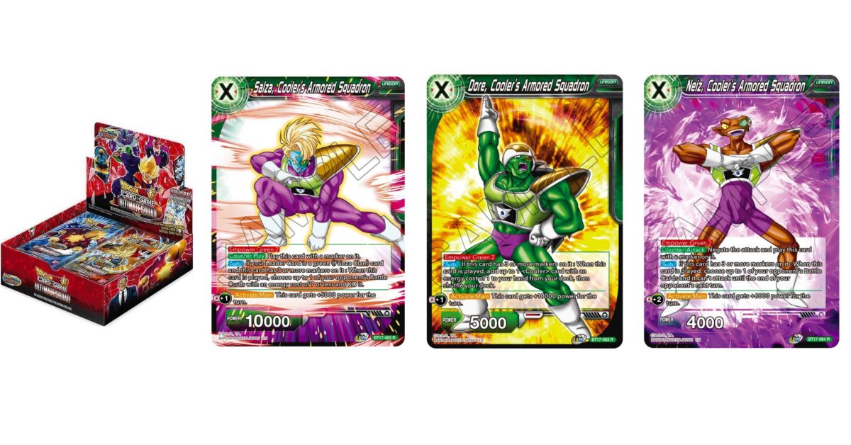 Dragon Ball Super Previews Ultimate Squad: Cooler’s Squadron